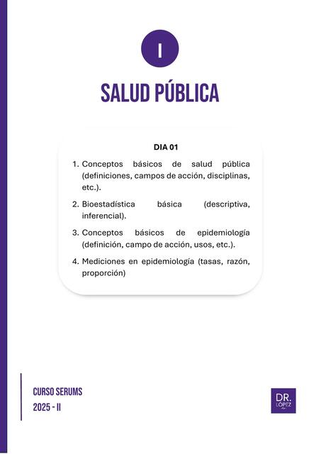SALUD PÚBLICA 1 | Nicolas Reyes Mansilla | uDocz