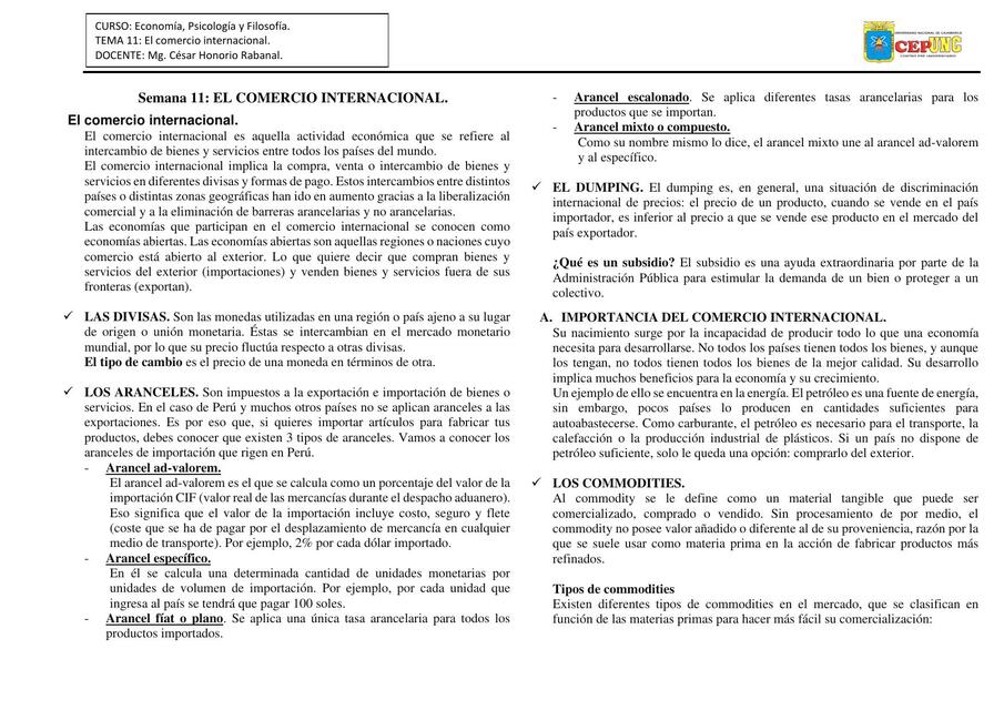 COMERCIO INTERNACIONAL | AC | uDocz