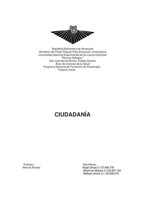 Ciudadania | Luisa Oropeza | uDocz