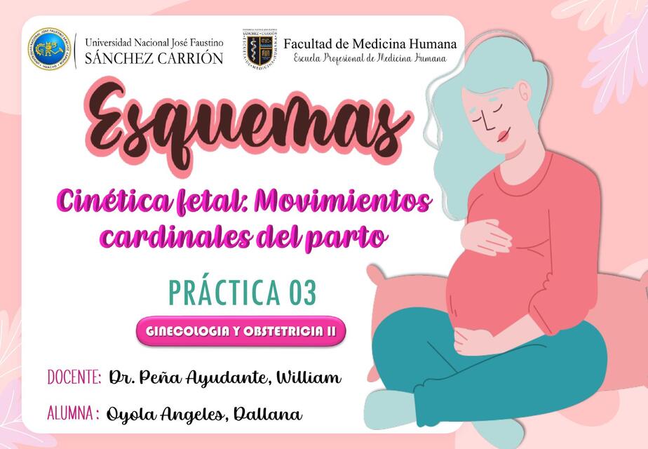 Flashcards de CINÉTICA FETAL: MOVIMIENTOS CARDINALES DEL PARTO ...