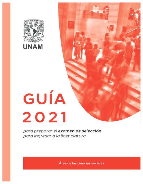 Guía 2021 Examen UNAM Área 3 | Ana Medley | uDocz