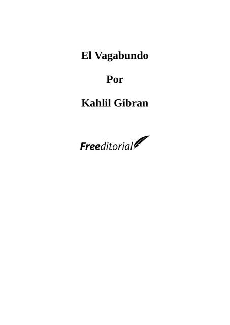 el vagabundo | Meiry | uDocz
