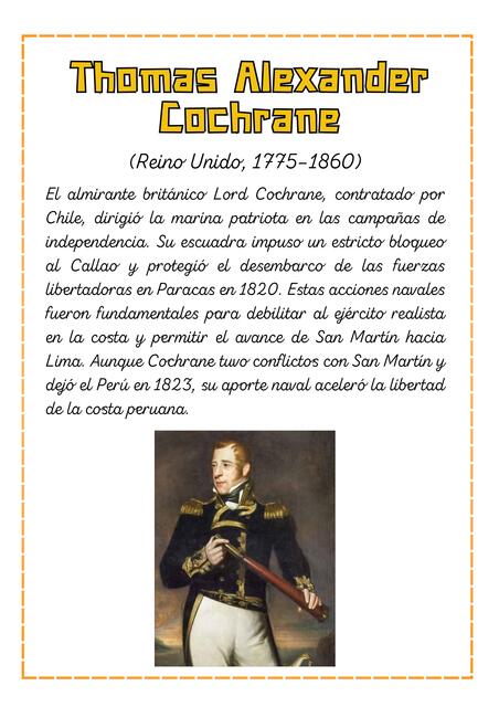 Thomas Alexander Cochrane | MykeEduca | uDocz