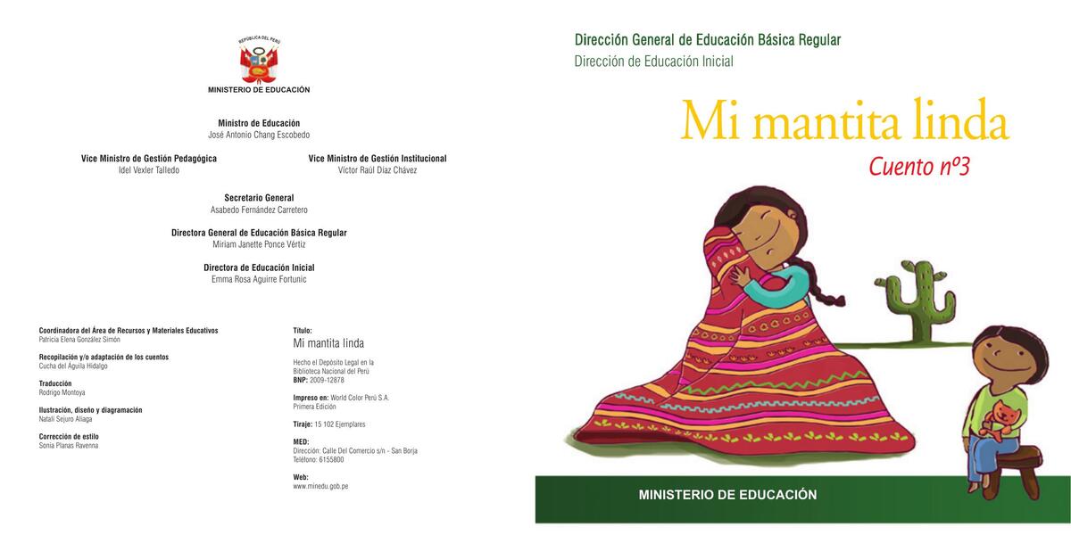 Mi mantita linda Cuento No 3 | Mayra | uDocz