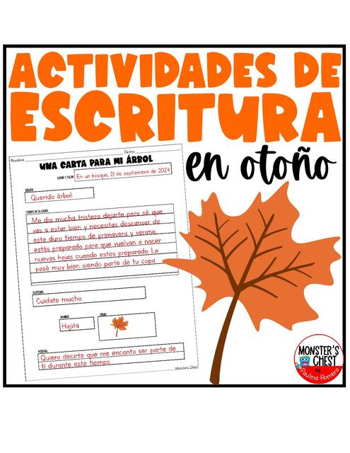 actividades de escritura fall | Yasmina | uDocz