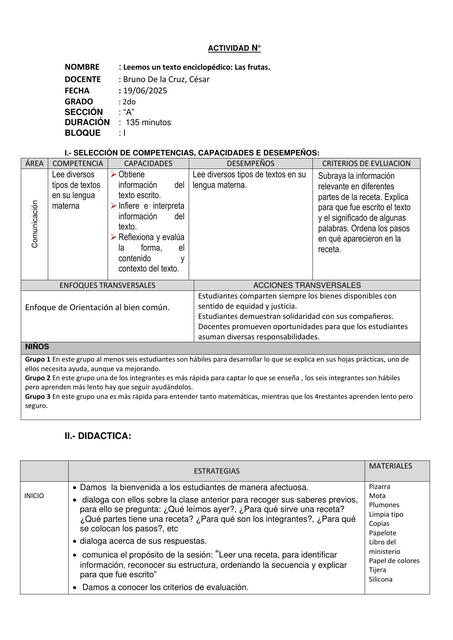 jueves 19 | Cesar Bruno | uDocz