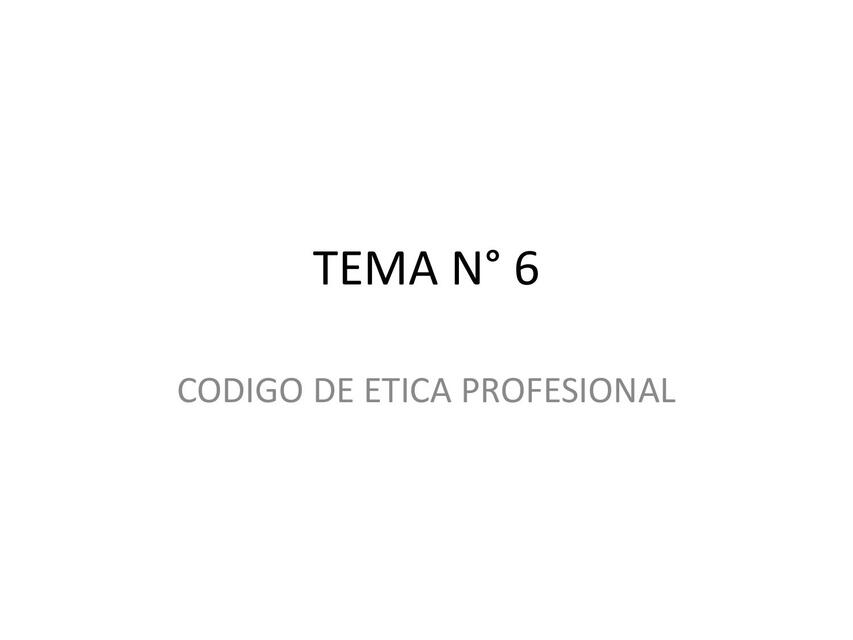 TEMA N 6 | Rafael Paco Torrez | uDocz