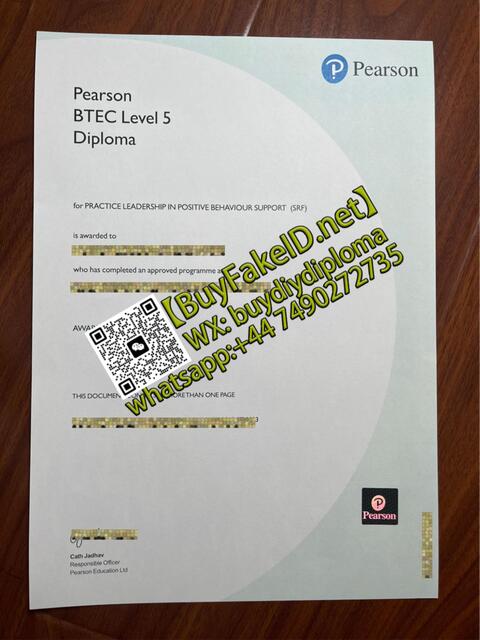 Buy Pearson Certificate BTEC any level,购买培森BTEC等级证书【buyfakeid.net】 | WX ...