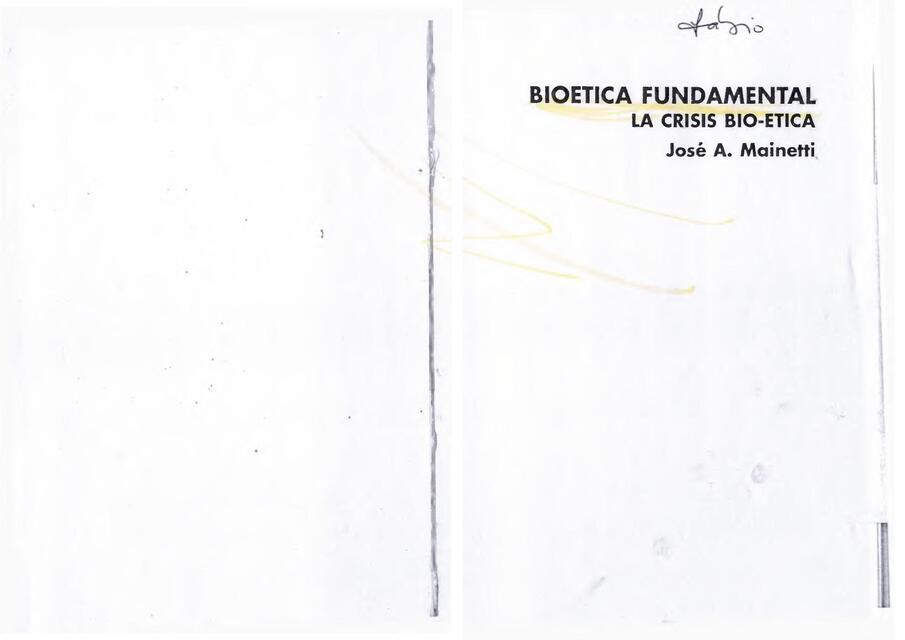 Flashcards de BIOETICA FUNDAMENTAL La crisis bio ética | Por Kiara Di federico | uDocz