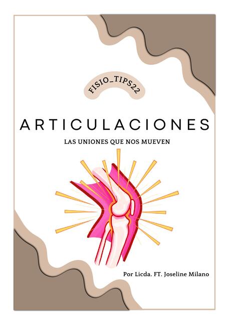Articulaciones | Fisio Tips | uDocz