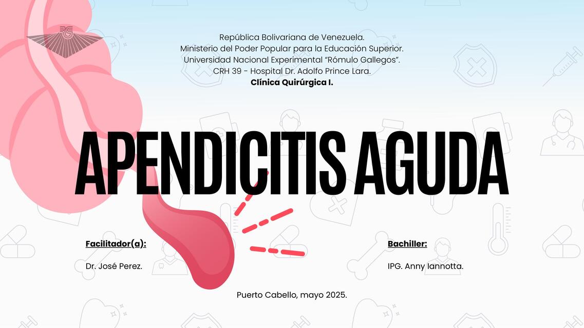 Flashcards de Apendicitis Aguda | Por Anny Iannotta | uDocz