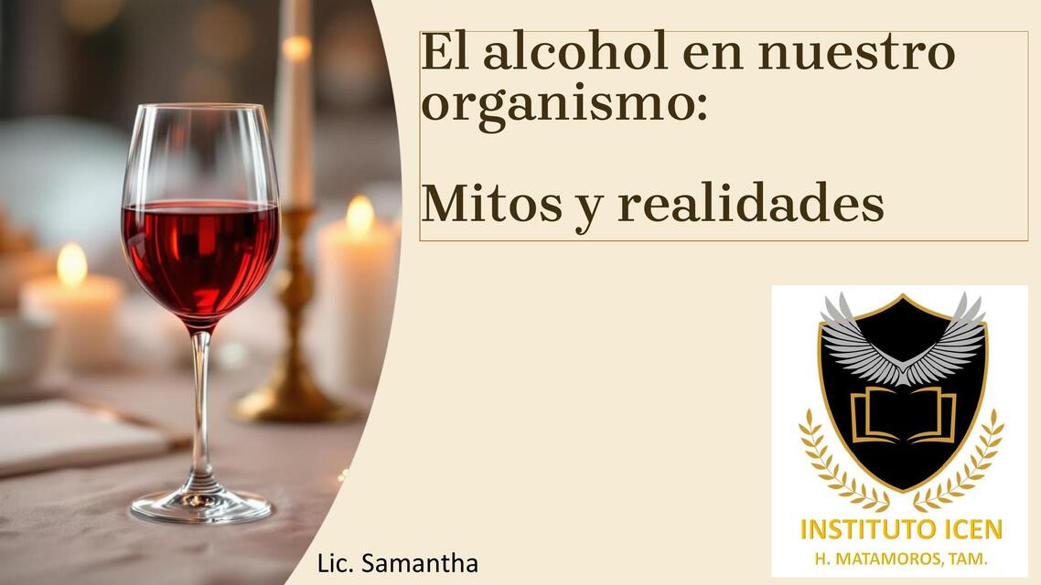 El alcohol | Samantha | uDocz
