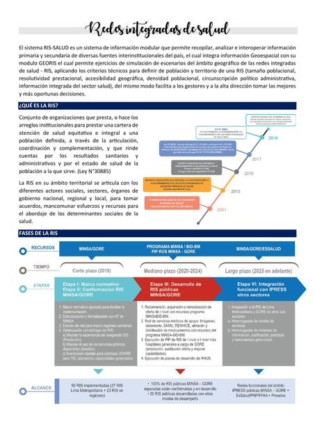 RESUMEN ENCAPS - Redes integradas de salud | Andrea Llanqui García | uDocz