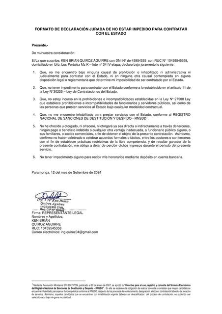 FORMATO DJ P1 | KEN BRIAN QUIROZ AGUIRRE | uDocz