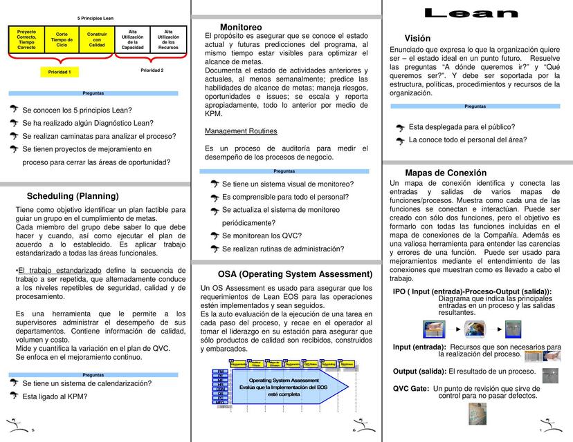 Tríptico Lean | Christian | uDocz