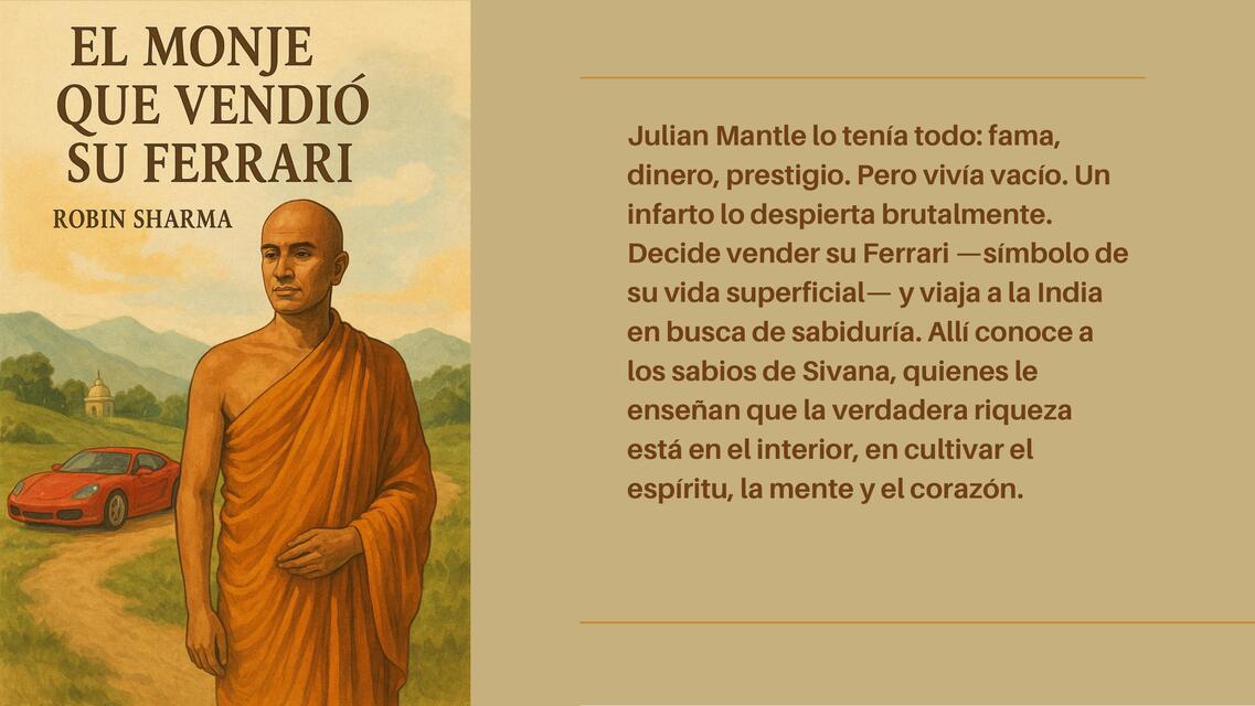 El monje que vendió su Ferrari | ALISSON C.B | uDocz