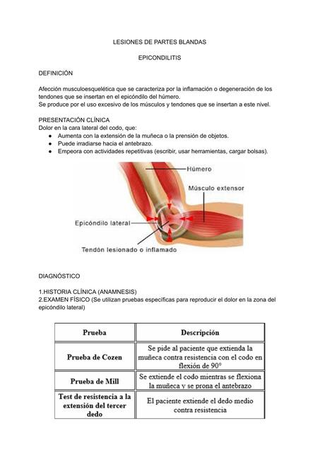 EPICONDILITIS EPITROCLEITIS LESION DEL MANGUITO RO | Sergio Ramírez ...