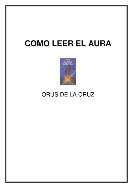 Como Leer El Aura | Rocio | uDocz