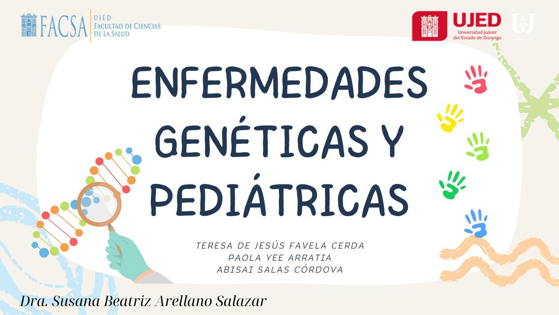 Enfermedades genéticas y pediátricas | Teresa | uDocz
