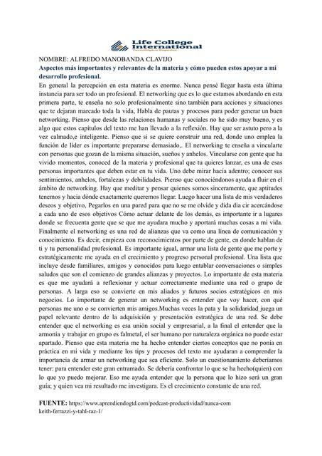 Autónomo 1 Alfredo Manobanda Clavijo 1 | alfredo manobanda | uDocz