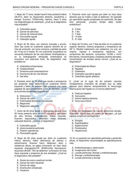 Casos Clínicos 2 | JULIO CESAR | uDocz