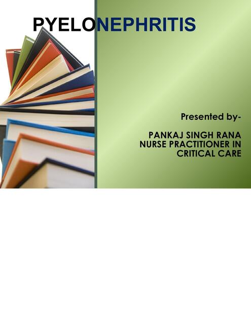 pyelonephritis | Yari Dim | uDocz