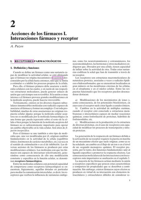 Acciones de los f rmacos I | David Borja | uDocz