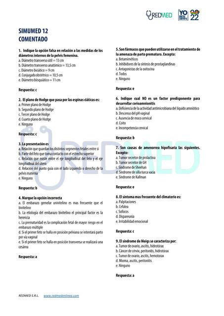 SIMULACRO 12 | Mauricio | uDocz