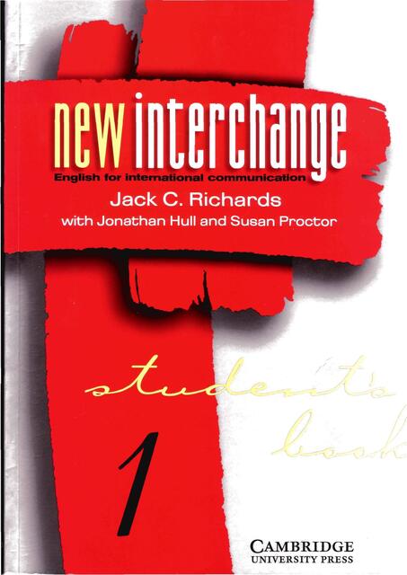 New Interchange 1 Students Book 1 | BETSY DAYANA | uDocz