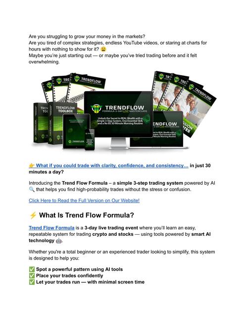 AI Trend Flow Formula Review: Why You Should Use It | Group Team | uDocz