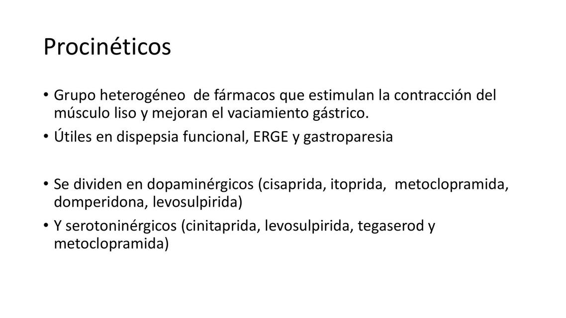 Laxantes y Procinéticos | Valeria | uDocz
