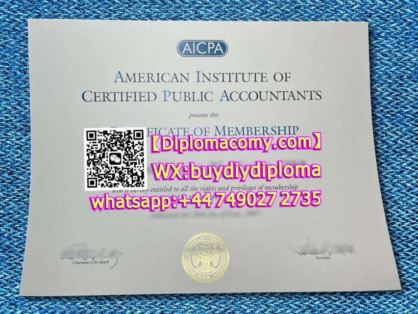 Where Can You Obtain an AICPA Certificate? | IDMAKER_ONLINE | uDocz