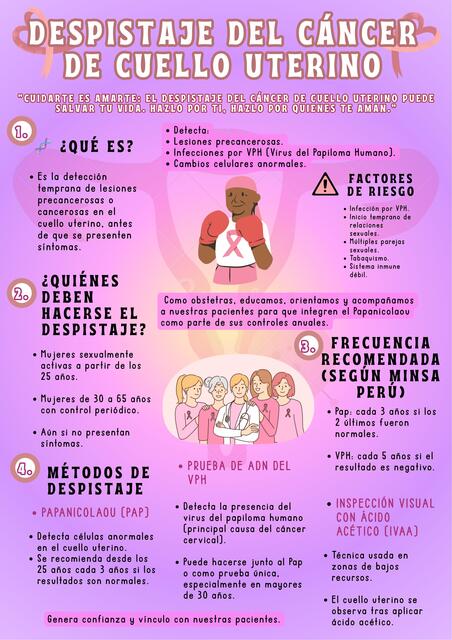 Despistaje del Cáncer de Cuello Uterino | Andrea | uDocz