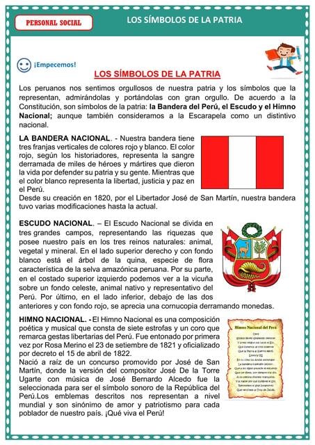 D3 A3 FICHA PS Los Símbolos de la patria1 | liseth Rodriguez | uDocz