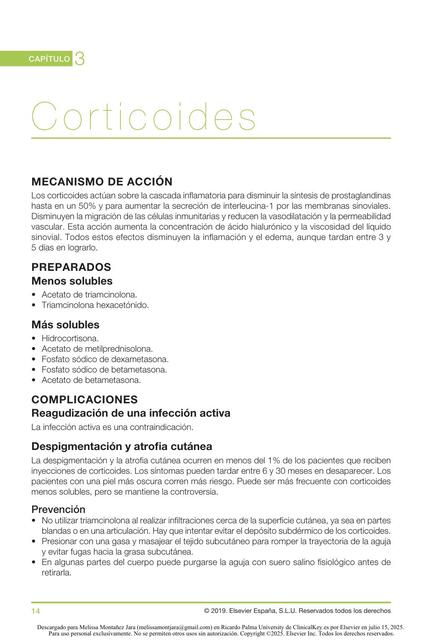 3 Corticoides | Irvin daniel Moron moran | uDocz