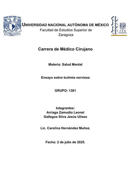 Ensayo | Gallegos Silva Jesús Ulises | uDocz