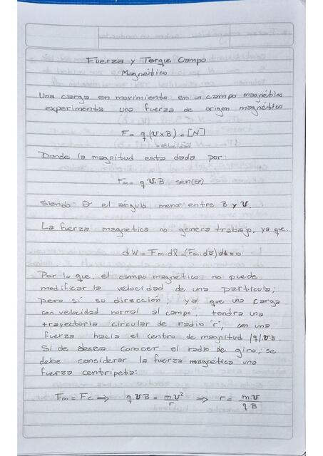 Fuerza y Torque Magnético - Teórico | Ingeniero desde Cero | uDocz
