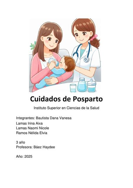 CUIDADOS POST PARTO 1 | Lihue Aldana aldana | uDocz