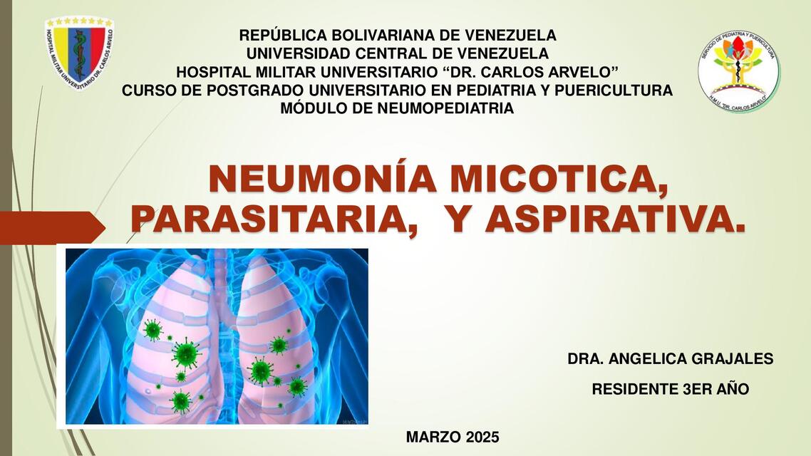 NEUMONIAS DRA ANGEE | Angee | uDocz