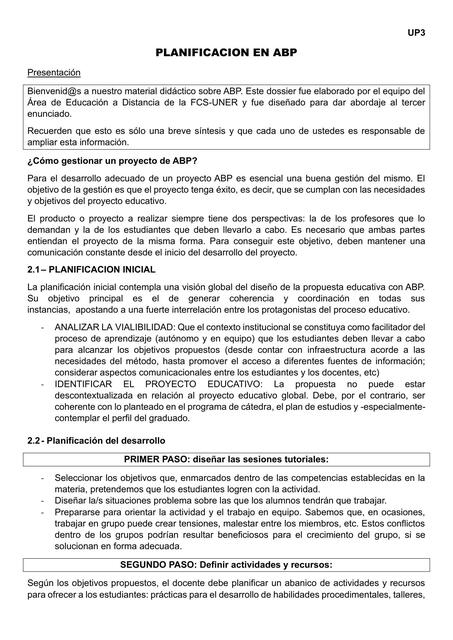 Flashcards de UP3 ABP resumen | Por ValeES25 | uDocz