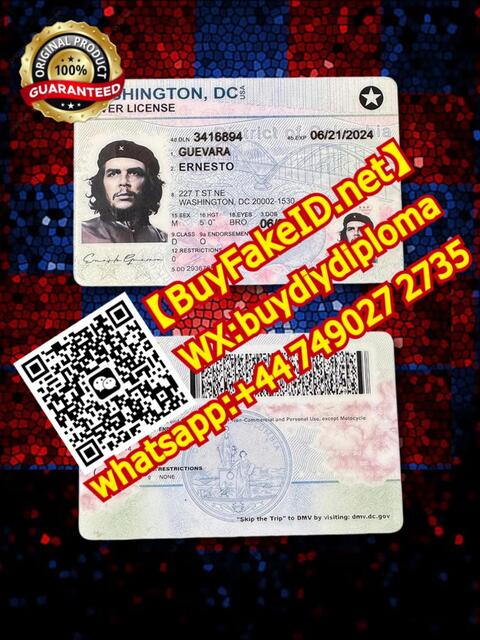 Get a Washington DC DL(drivers license) 仿制华盛顿DC驾照 | IDMAKER_ONLINE | uDocz
