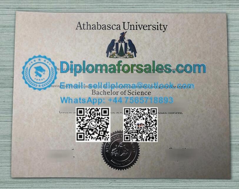 Athabasca University Diploma, Athabasca University Transcript, 阿萨巴斯卡大学文凭 | uDocz