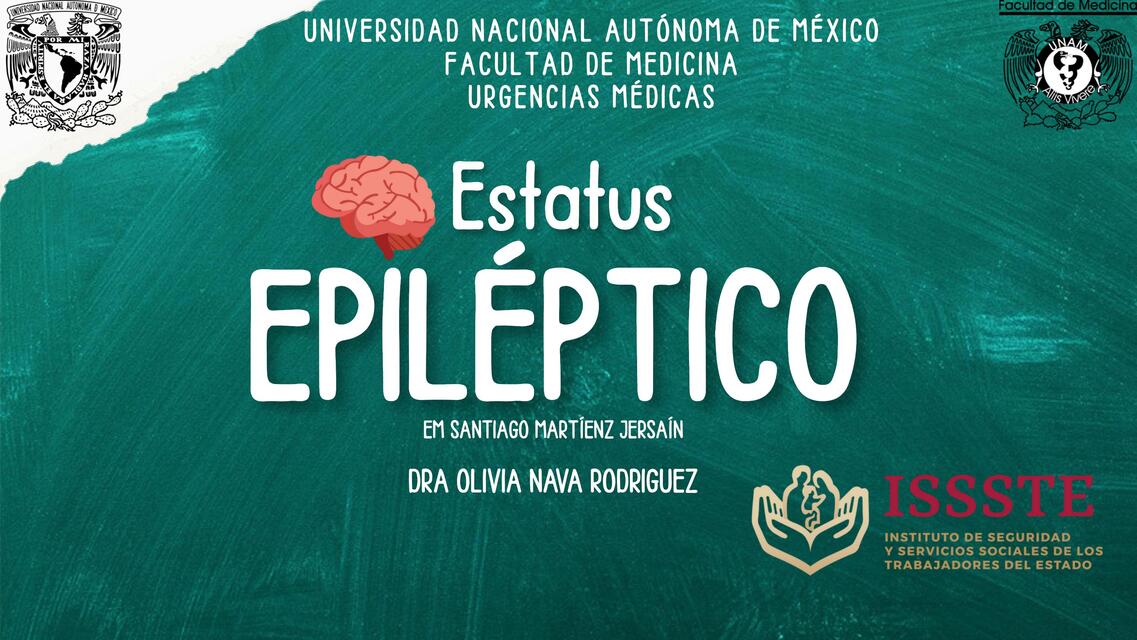 Estatus epiléptico | Santiago Martinez | uDocz
