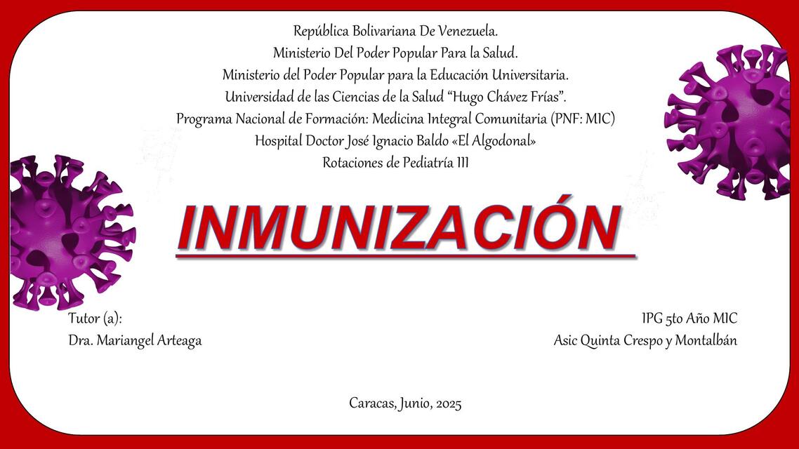 seminario de inmunizacion | Ana | uDocz