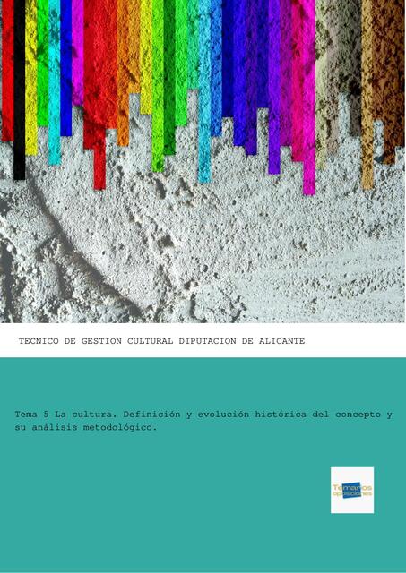TEMA 5 LA CULTURA | Sofia | uDocz