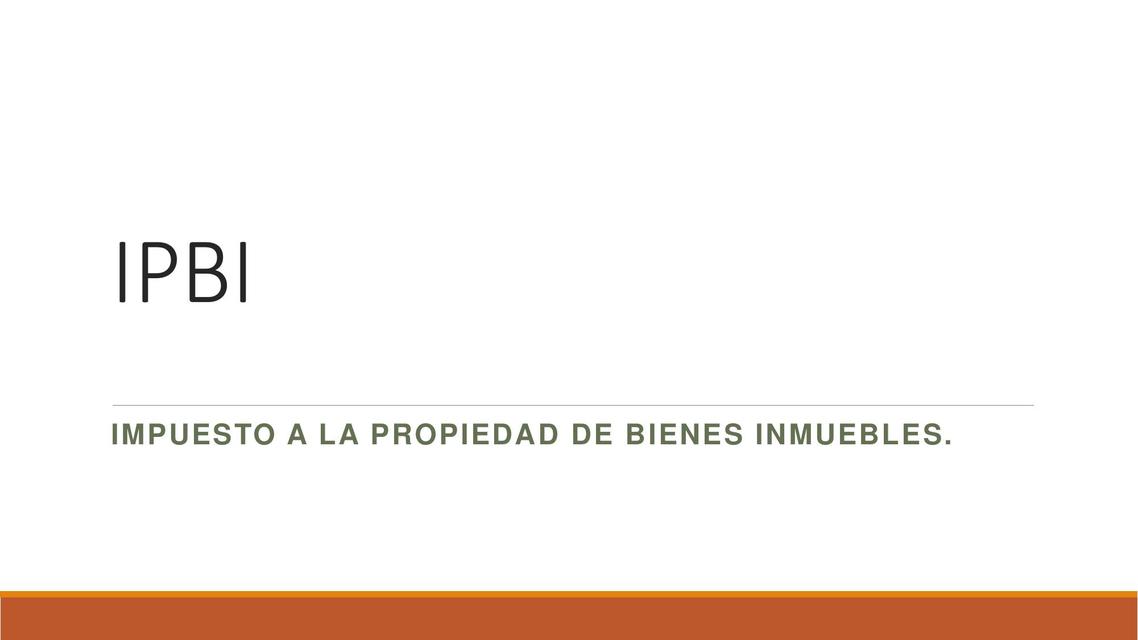 Impuesto a la Propiedad de Bienes Inmuebles | Duke Nukem | uDocz