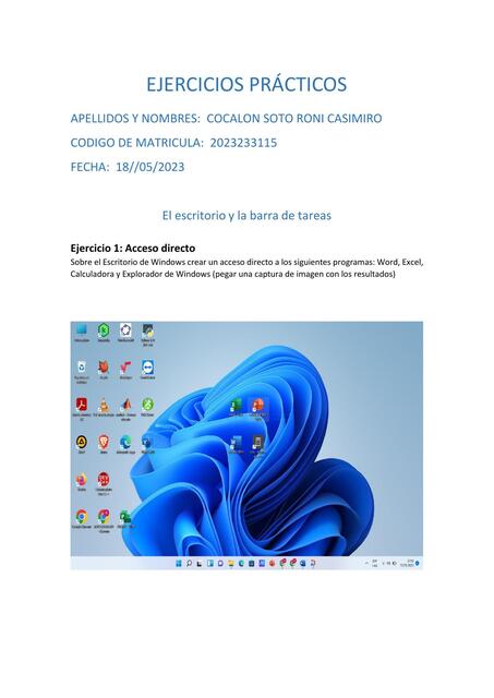 Ejercicios Practicos de tics | YUBIRHI SOTO SOTO | uDocz