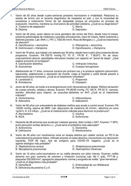 EXAMEN ENAM 2023_SIN REVOLVER | Jorge AC | uDocz