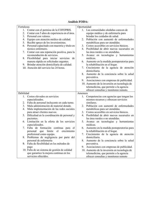 Analisis FODA | Yuki Cruz | uDocz