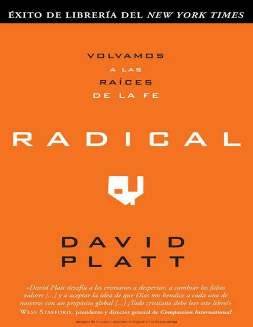 Radical david platt | Sabrina | uDocz